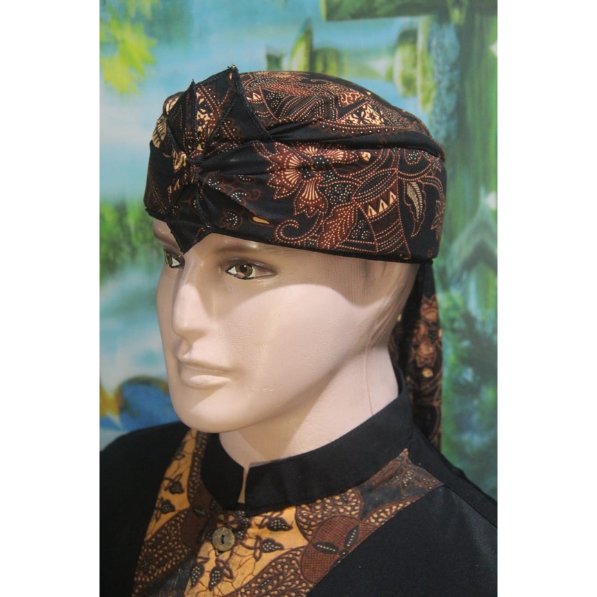 Traditional Javanese Sundanese Head Scarf With Adult batik On The Lid ...