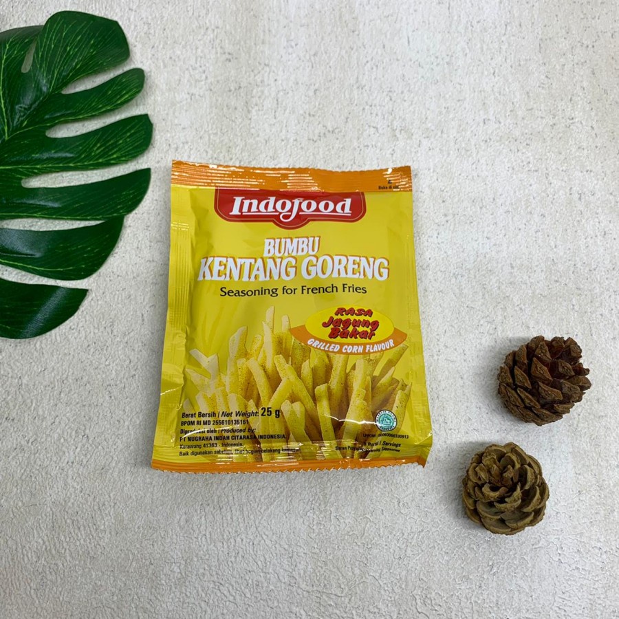 Indofood French Fries Seasoning 25 gr Grilled Corn | Shopee Malaysia