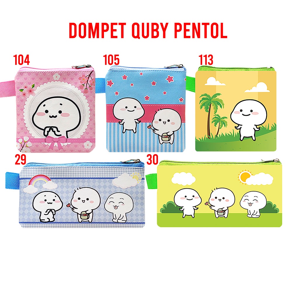 Quby Pen Wallet Souvenir Cover Passport Pouch Pencil Case Bag | Shopee ...