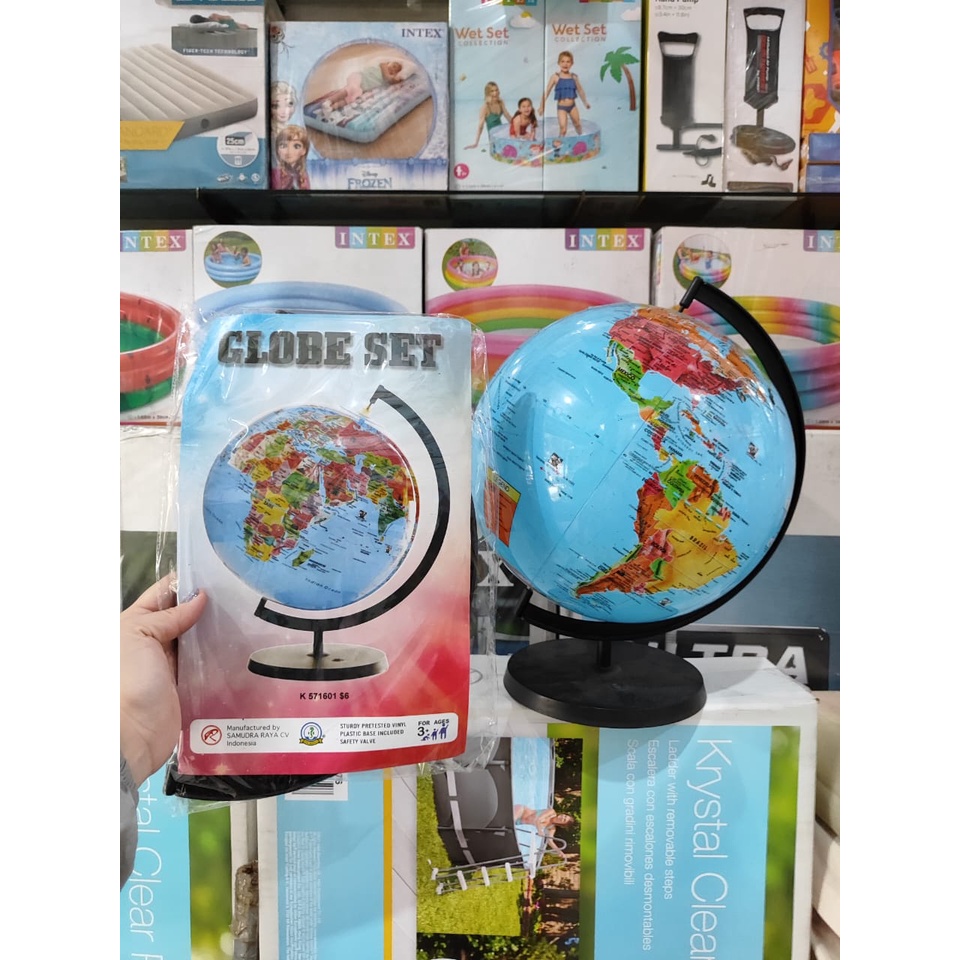 Balloon Globe Set/World Map/Globe Set | Shopee Malaysia