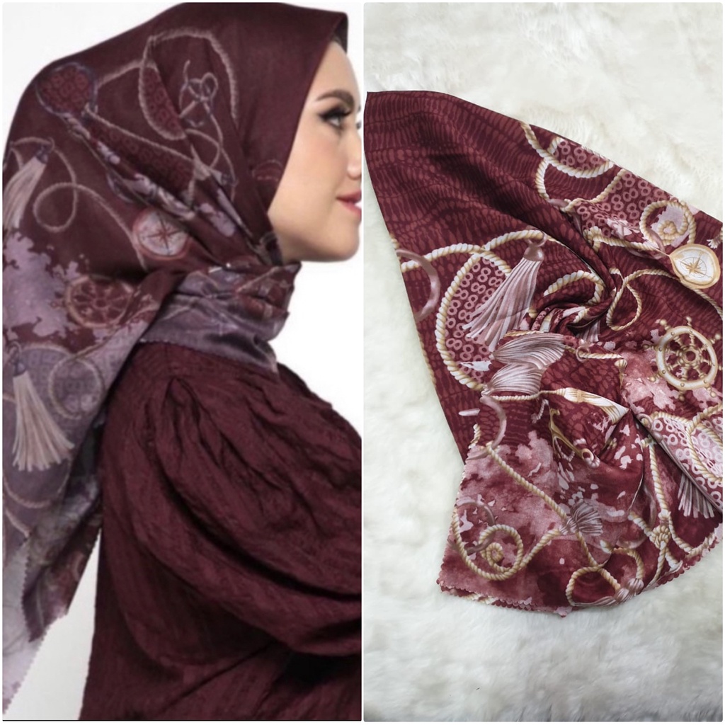 Voal Motif Premium / Rectangular Hijab Voal Motif Premium Lasercut ...