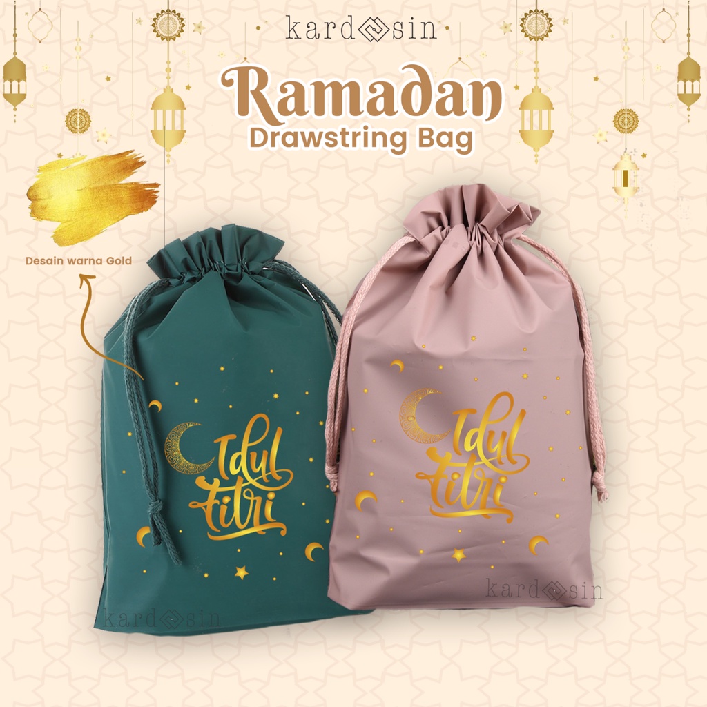 Ramadhan DRAWSTRING BAG DRAWSTRING BAG DRAWSTRING POUCH DRAW STRING ...