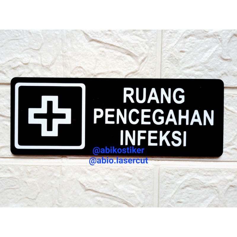 Health Theme ACRYLIC SIGN BOARD - Doctor - Infection Prevention Room ...