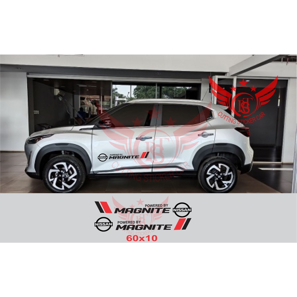 Magnetic Car sticker sticker powered by cutting sticker For nissan ...