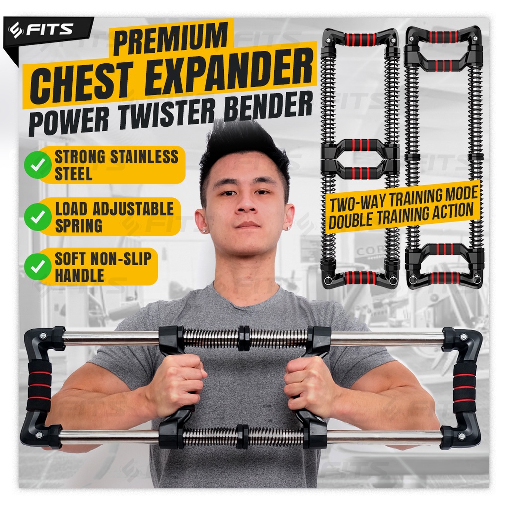 SFIDN FITS Premium Chest Expander Power Twister Bender | Chest Muscle ...