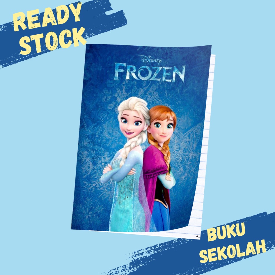 School Notebook / Aesthetic Notebook / FROZEN ANNA ELSA Theme School ...