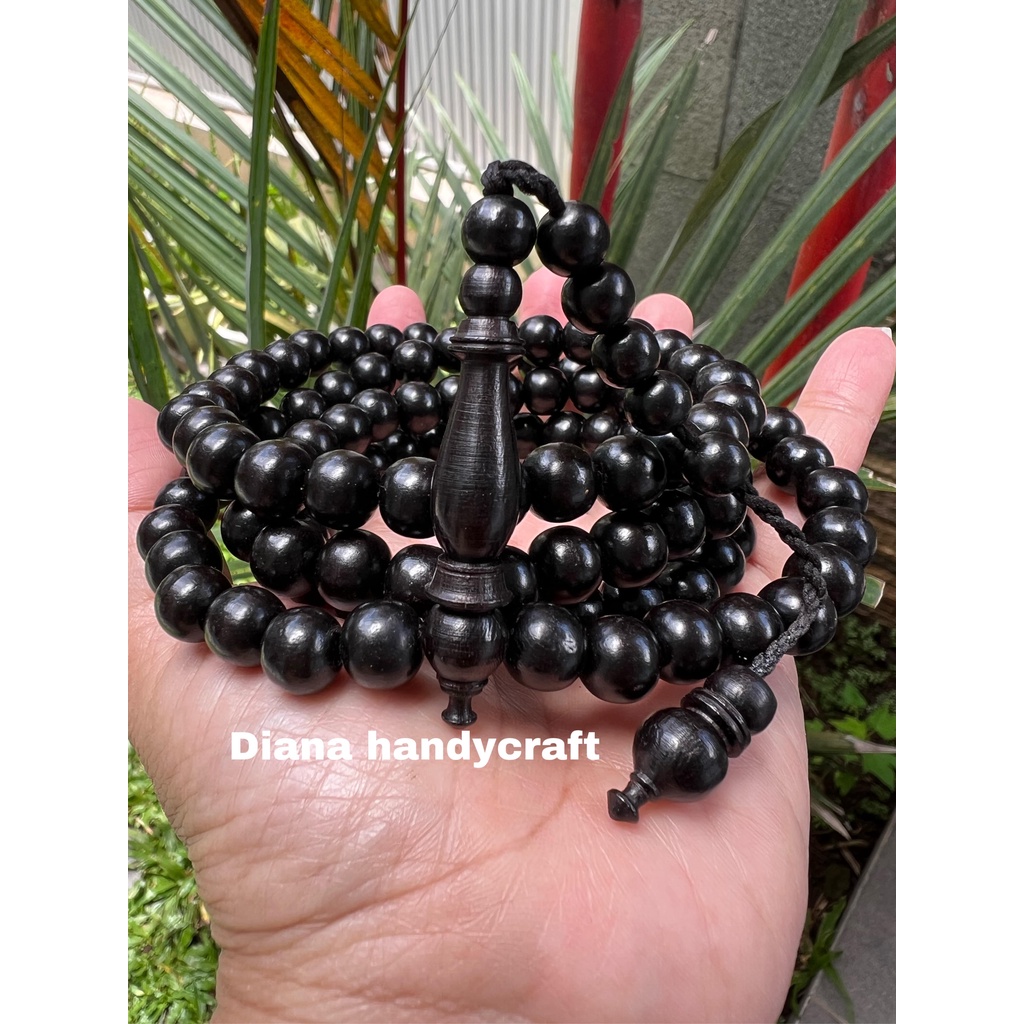 [Raya 2024] KAYU Moringa Wood Tasbih Contains 99 Grains 8mm | Shopee ...