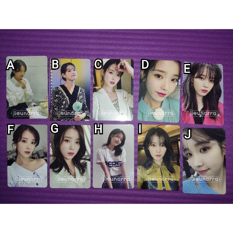 Iu Uaena 5th MD Photocard Official PC | Shopee Malaysia