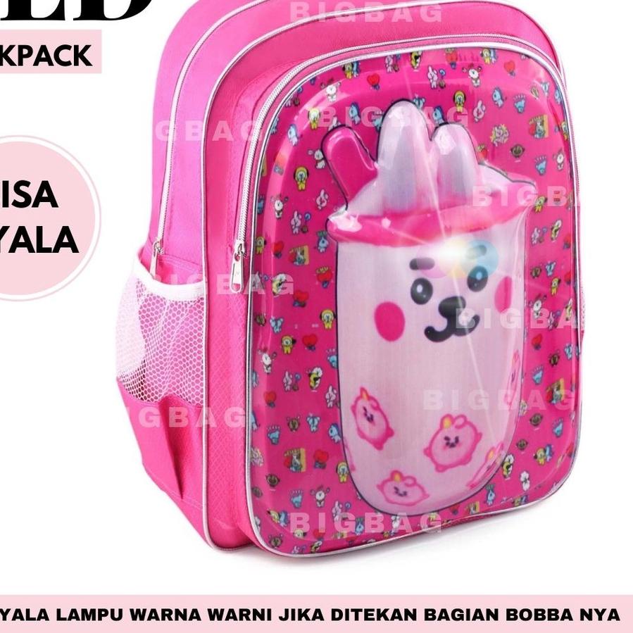 RTM - BOBA Character Girls' Backpacks - LED BOBA BACKPACKS - BOBBA ...