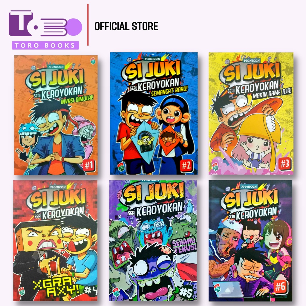 SI JUKI COMIC KEROYOKAN SERIES (many titles ready) | Shopee Malaysia
