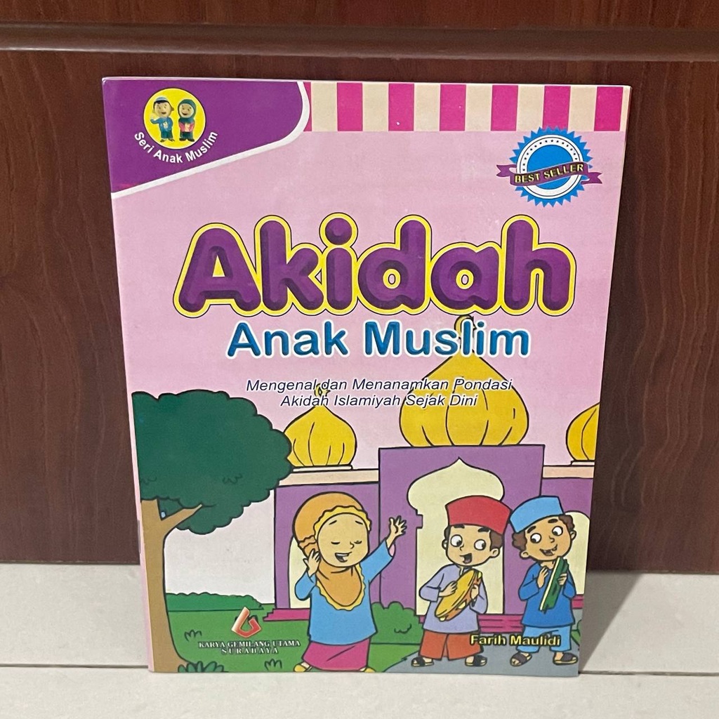 Akidah Book for Muslim Children from an Early Age 32 Pages in COLORED ...