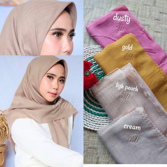 Premium WAFFLE LASER CUT VOAL RECTANGULAR HIJAB || Waffle SQUARE ...