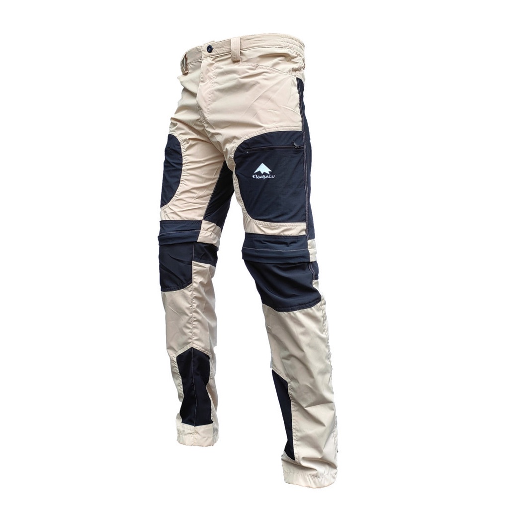 Kinabalu Connected Outdoor Pants - Short Length Multifunctional Cargo ...