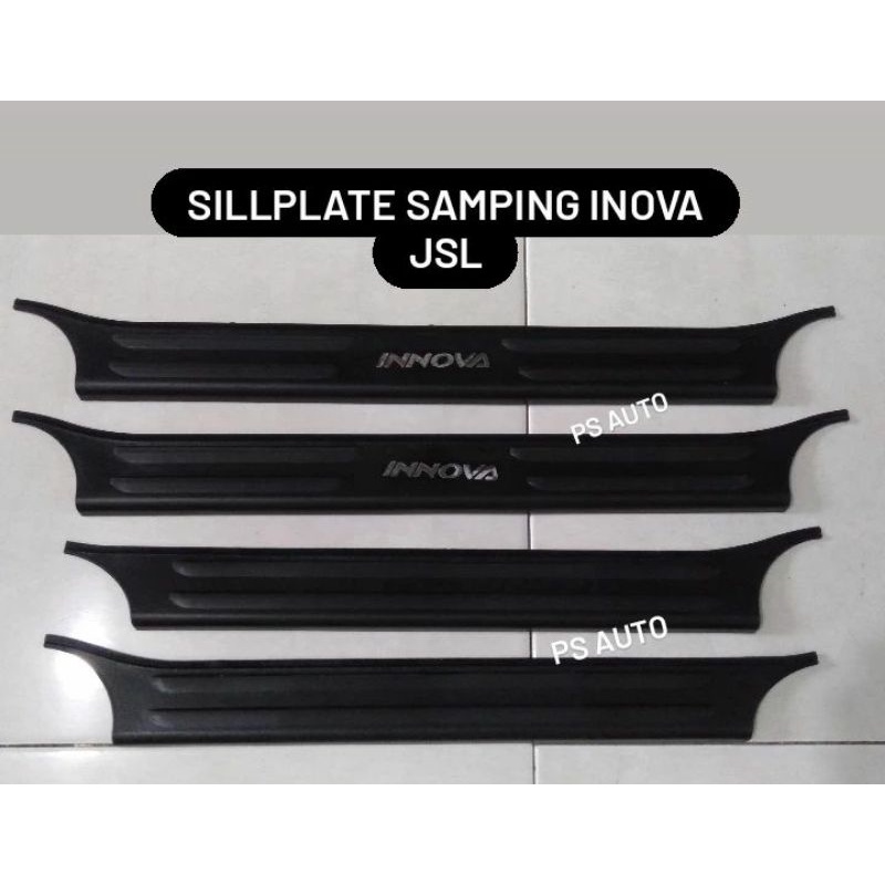 HITAM Toyota INOVA SIDE SILL PLATE BLACK 2004-2015 JSL/INOVA SIDE DOOR ...