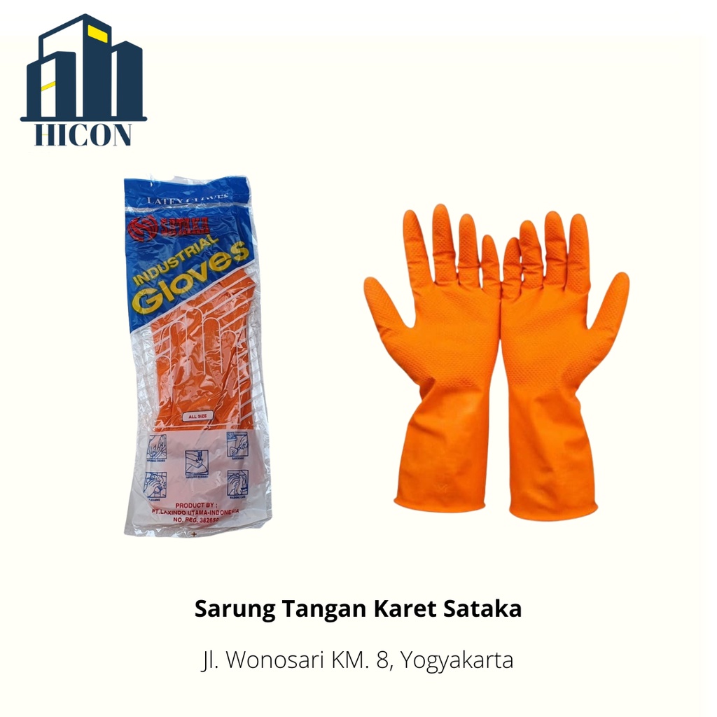 Sataka Rubber Gloves | Shopee Malaysia