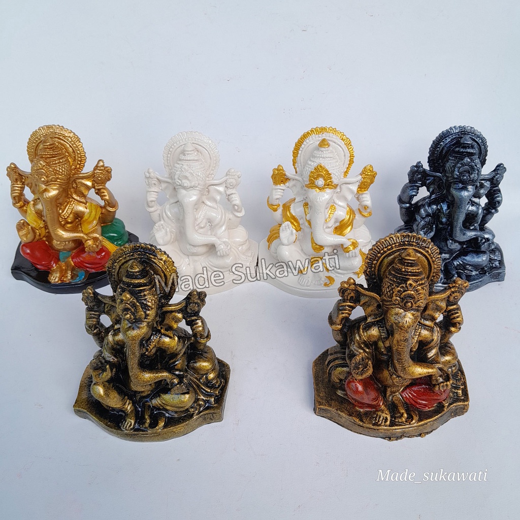 Ganesha Ganesha Ganesha Ganesha mini Statue 12cm | Shopee Malaysia