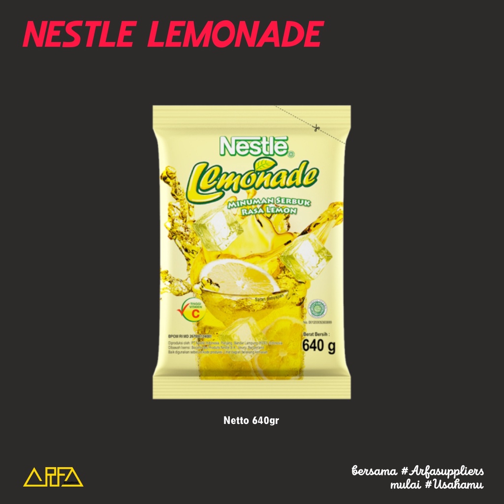 Nestle Lemonade Professional - Lemon Flavored Drink Powder | Shopee ...