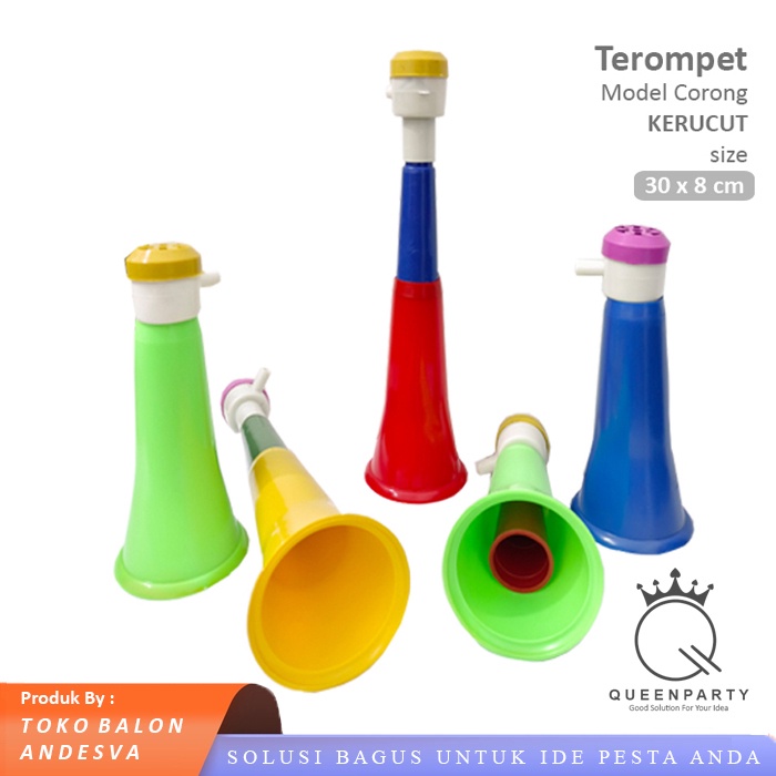 Cone funnel trumpet / new year trumpet / colorful plastic cone ...