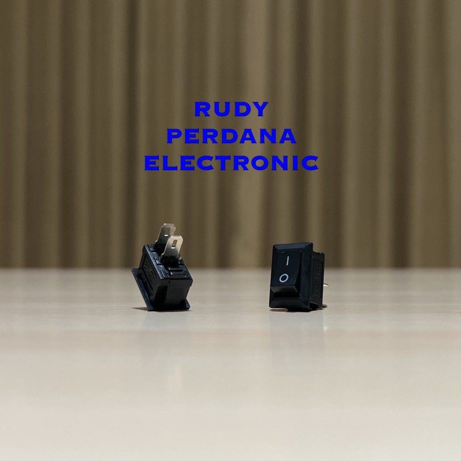 Rocker SWITCH ON OFF SWITCH 2 PIN MINI BOX 3A 250V 6A 125V - 15MM x ...