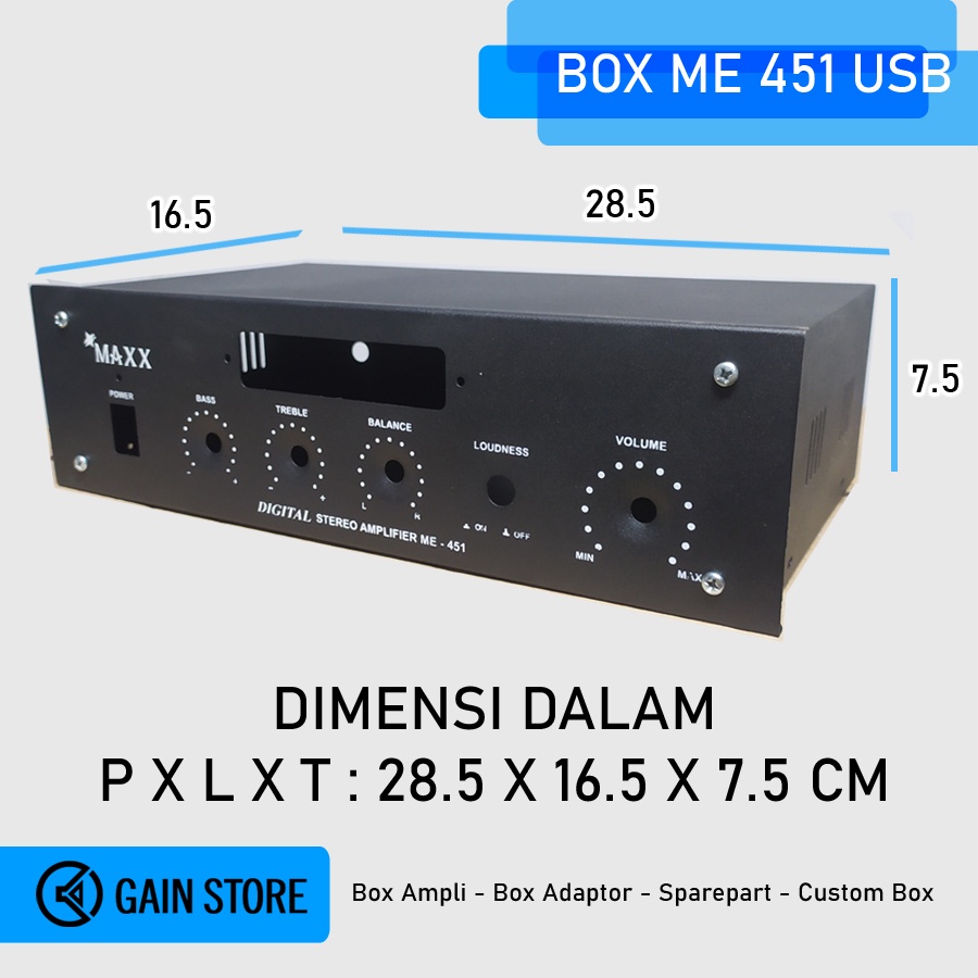 Me 451 USB AMPLIFIER AMPLI BOX | Shopee Malaysia