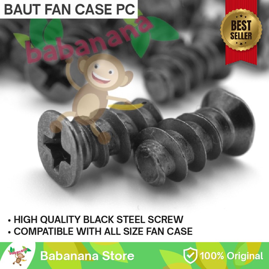 Screw Bolt for pc fan, computer fan casing | Shopee Malaysia