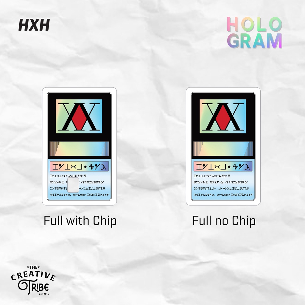 Hunter License - HOLOGRAM Skin Card Sticker - Vinyl ATM Debit Credit ...