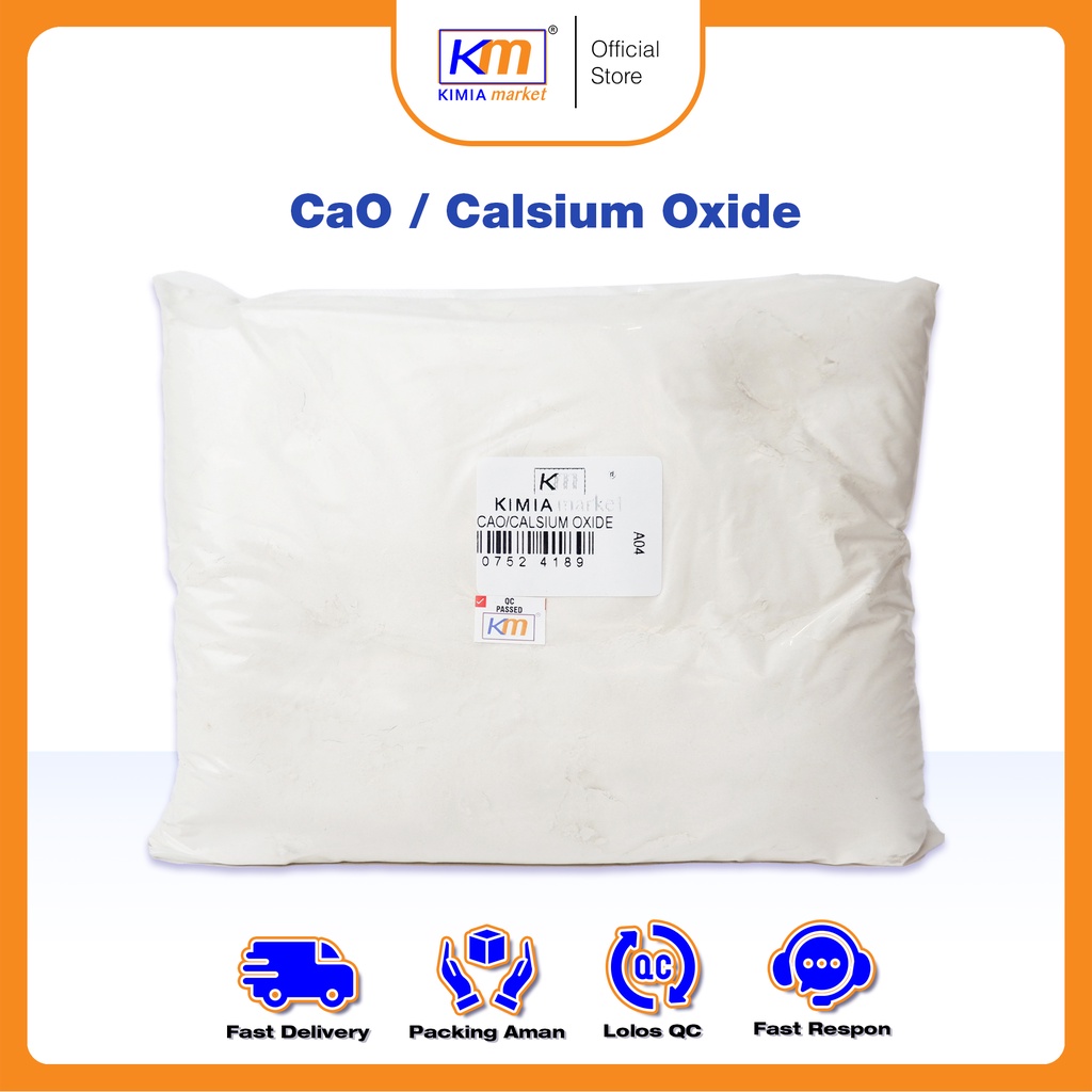 Calcium Oxide Calcium Oxida CaO 1Kg Packaging | Shopee Malaysia