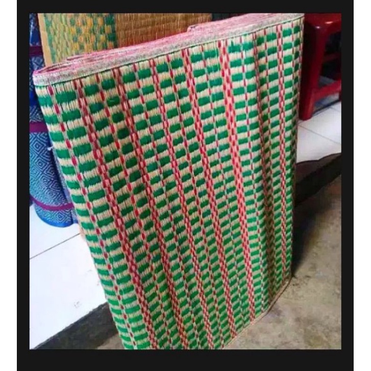Genuine folding pandan 150x200 woven mendong mat | Shopee Malaysia