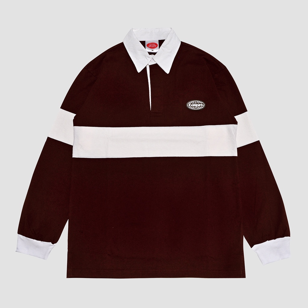Evilspirit RUGBY SHIRT - LUXURY MAROON | Shopee Malaysia