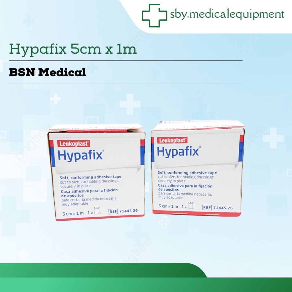 Hypafix 5cm x 5m, and 5cm x 1m Non Woven Roller Wound Plaster ORI ...