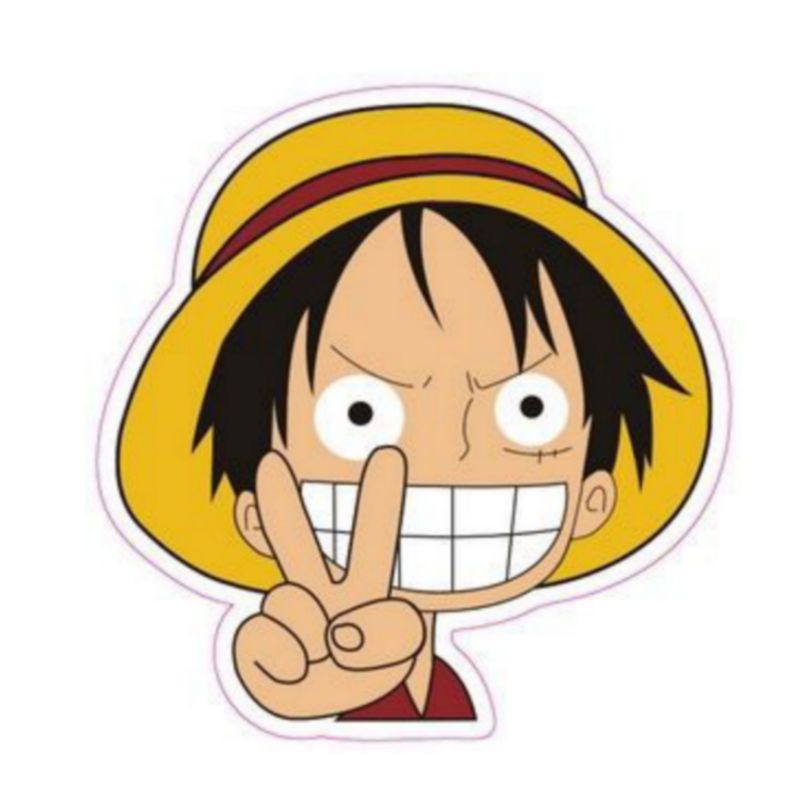 Butter cookies One Piece cartoon character theme (decorated cookies ...