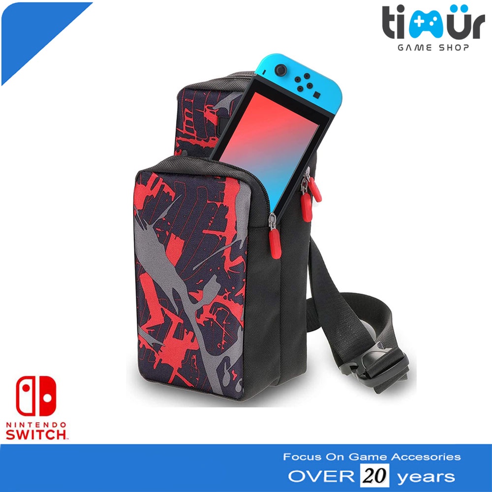Red Armor Sling Wallet Bag for Nintendo Switch Lite OLED | Shopee Malaysia