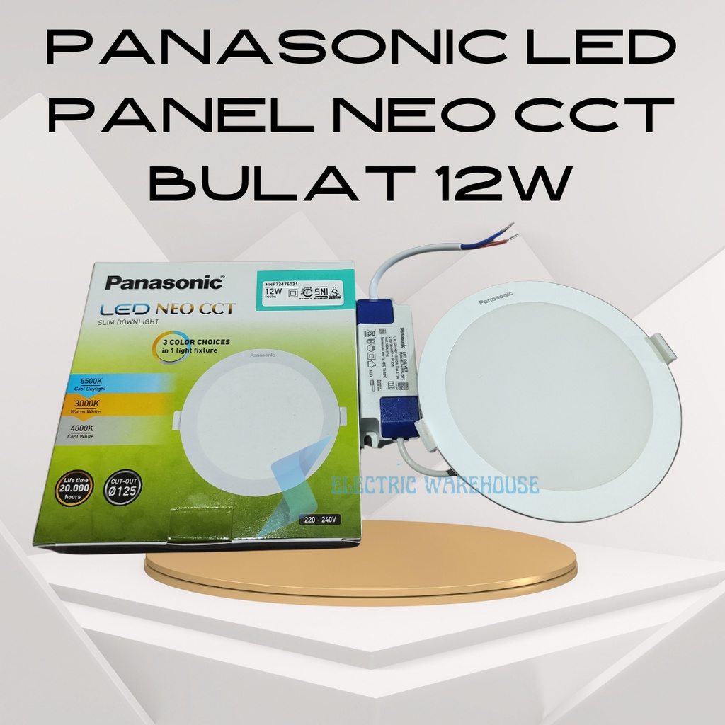 Panasonic LED DOWNLIGHT NEO CCT 12w 3 Colors IB SLIM | Shopee Malaysia