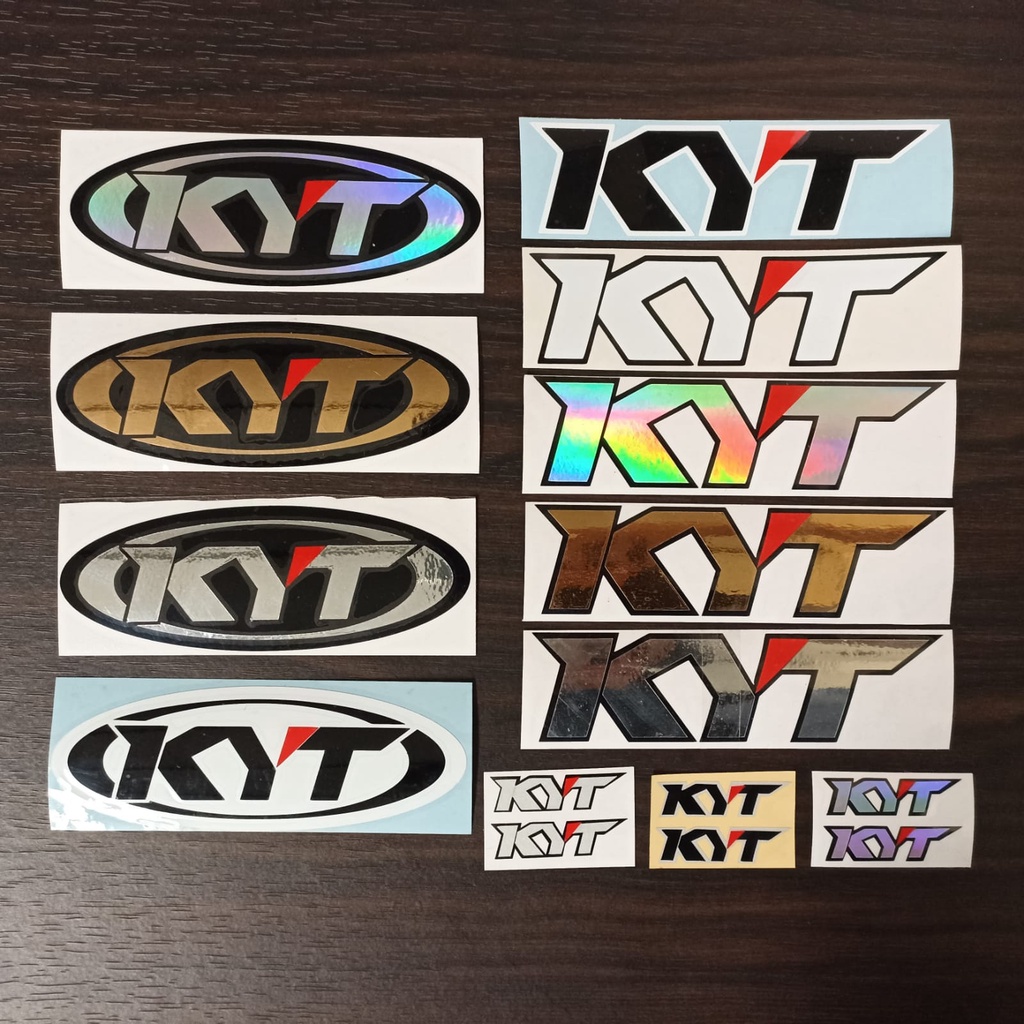 KYT Logo Helmet Sticker. | Shopee Malaysia