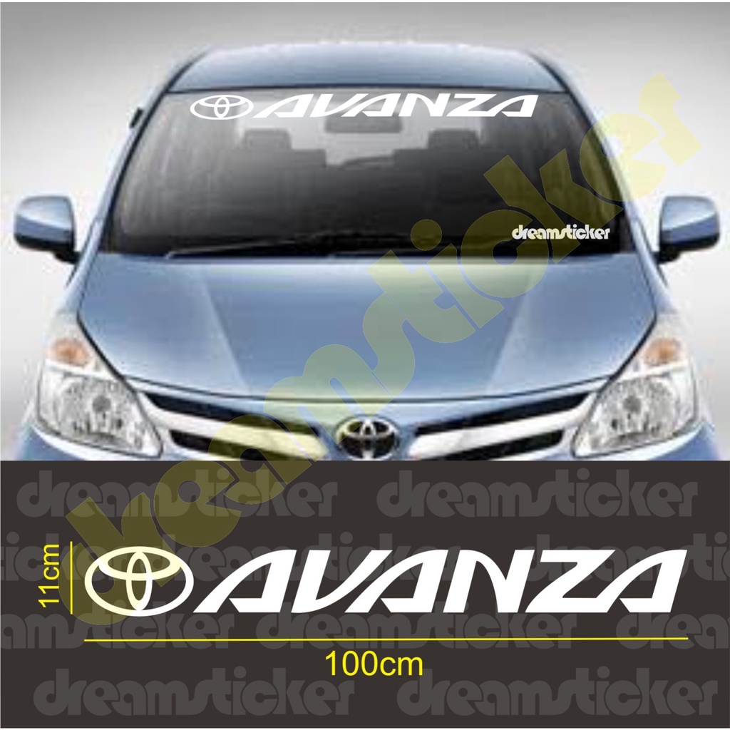 Toyota Avanza Windshield Windshield Sticker | Shopee Malaysia