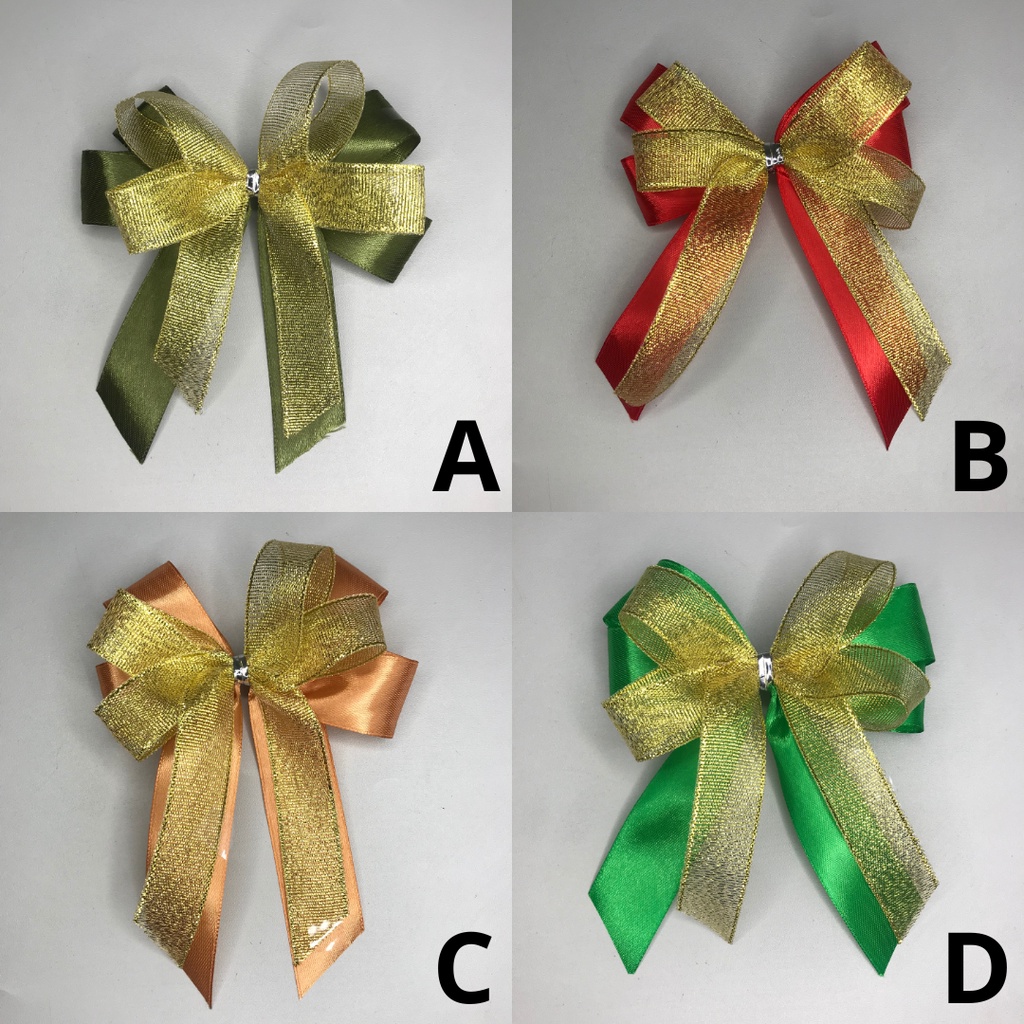 Eid Ribbons Ready To Use Plain Gliter/Eid Parcel Ribbons | Shopee Malaysia