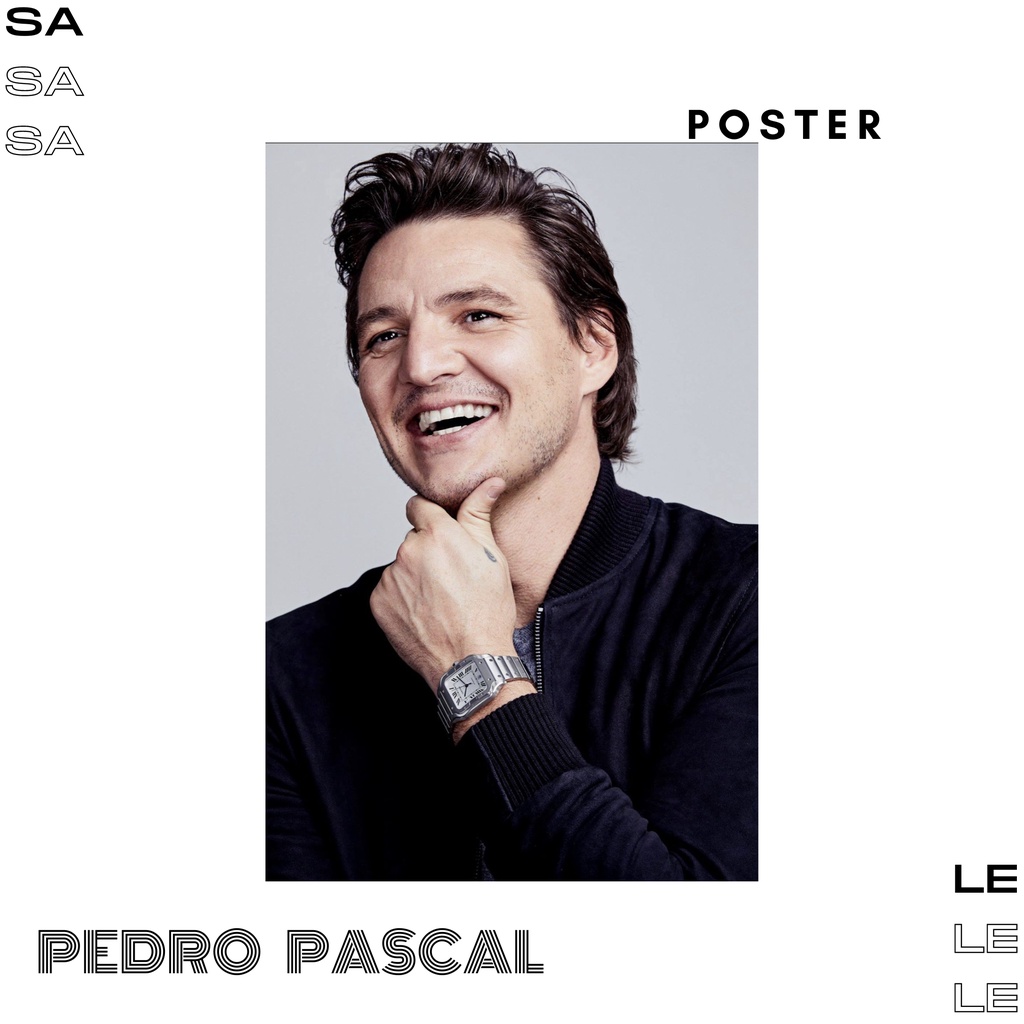 Pedro PASCAL Wall POSTER - A3/A4 Size (Can Be Custom Picture) | Shopee ...