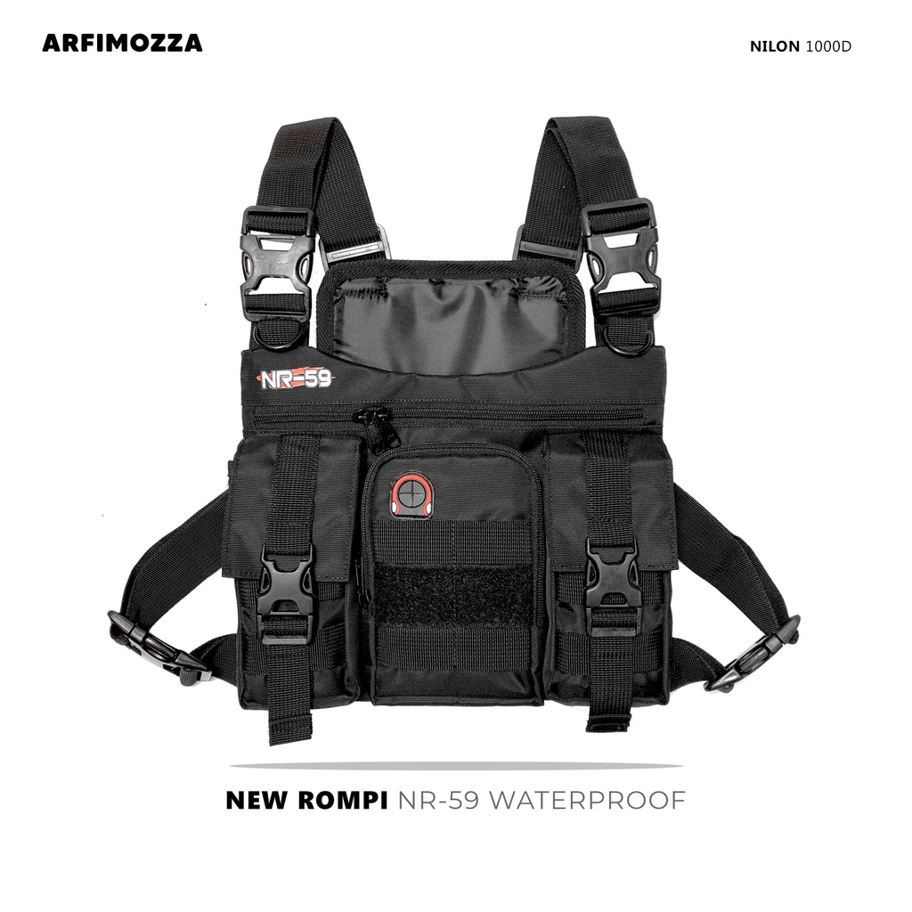 Men's TACTICAL Chest Bag/Men's Vest Chest Bag/TACTICAL Bag ORIGINAL NR ...