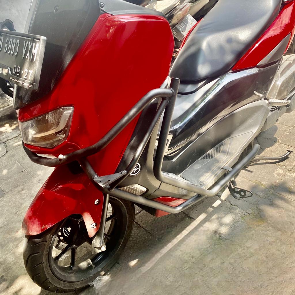 Crashbar NMAX 2020 NEW BLACK DOFF TUBULAR NMAX 2020 NEW PNP BODY Guard ...