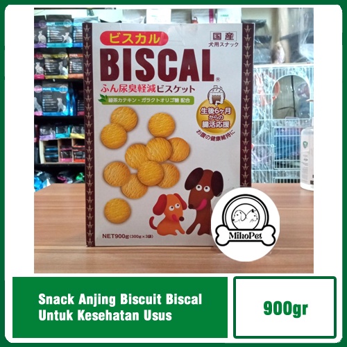 Biscuit Biscal Dog Snack Biscuit For Intestine Health 900gr | Shopee ...