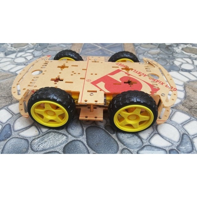 Kit SMART CHASSIS CHASIS 4WD ROBOT CAR CAR for ARDUINO RASPBERRY ...