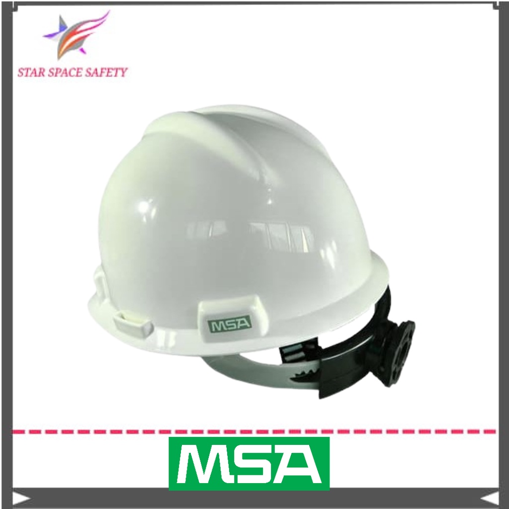 Original MSA SAFETY HELMET + FASTRACK / ORIGINAL MSA PROJECT SAFETY ...