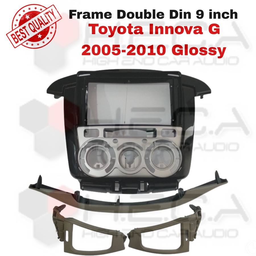 Frame 9" Toyota Innova G 2005-2010 GLOSSY 9 inch Android Head Unit ...