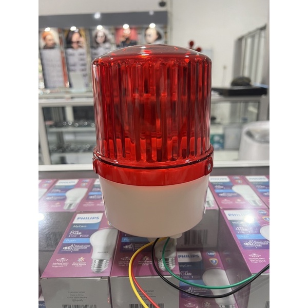 Rotary warning light 220V DC 12V 24V | Shopee Malaysia