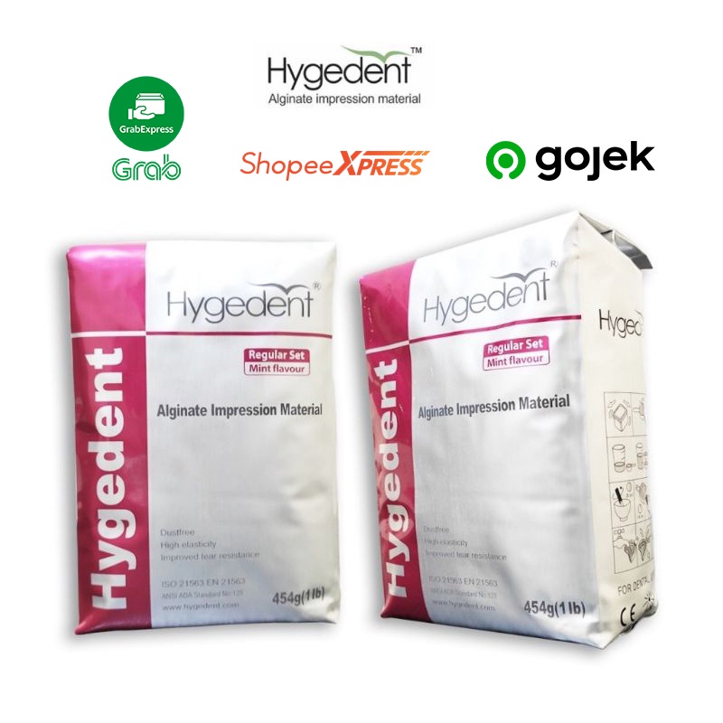 Hygedent Alginate Impression Material Regular Set 454gr | Shopee Malaysia