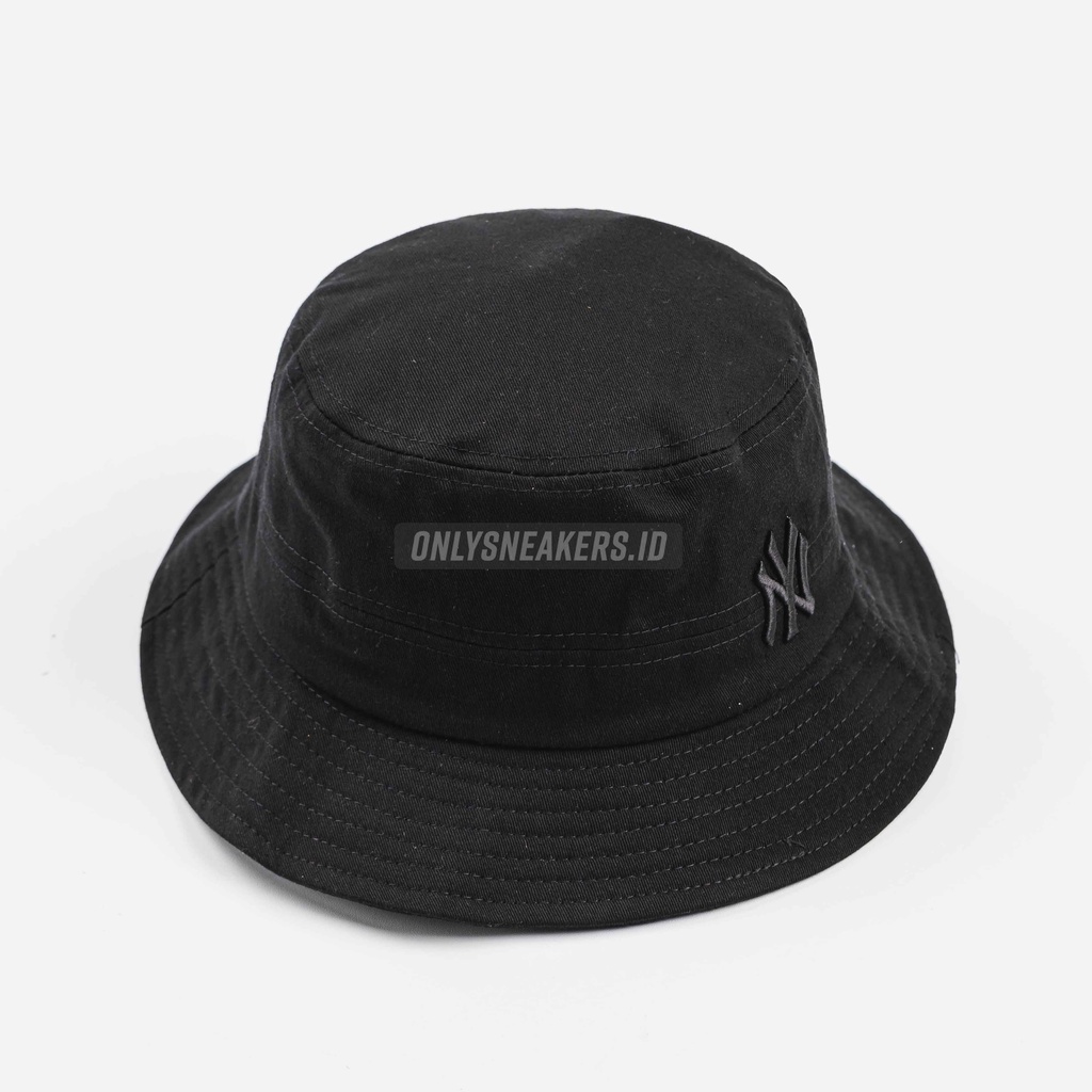 Mlb SIDE SMALL SHADOW BUCKET HAT NY YANKEES BLACK (100% AUTHENTIC ...