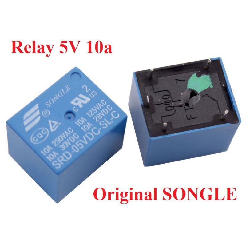 Original Songle 5V 10A 5 Foot Relay | Shopee Malaysia