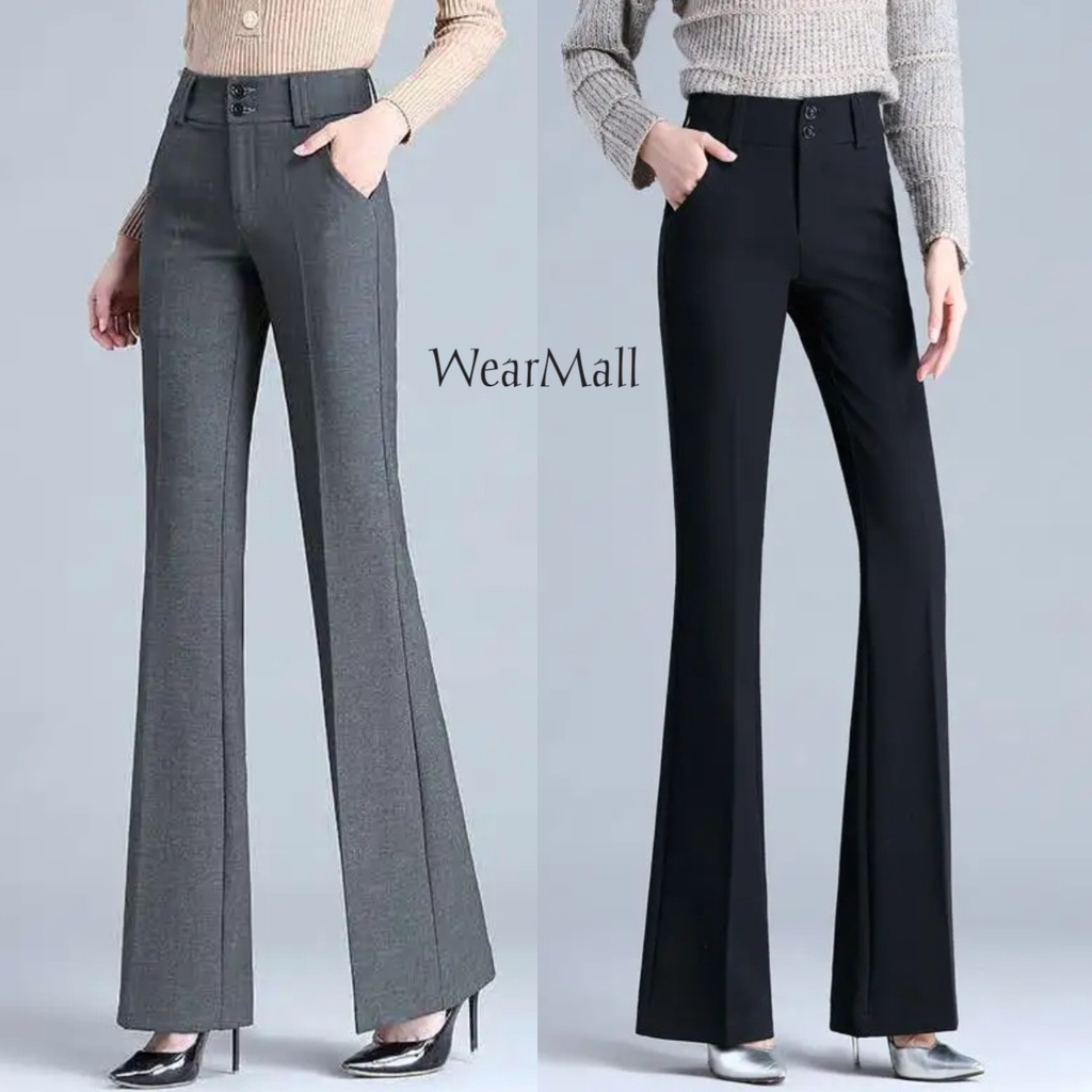Women's Cutbray Work Pants Cutbray Pants/ Latest Women's Cutbray Office ...