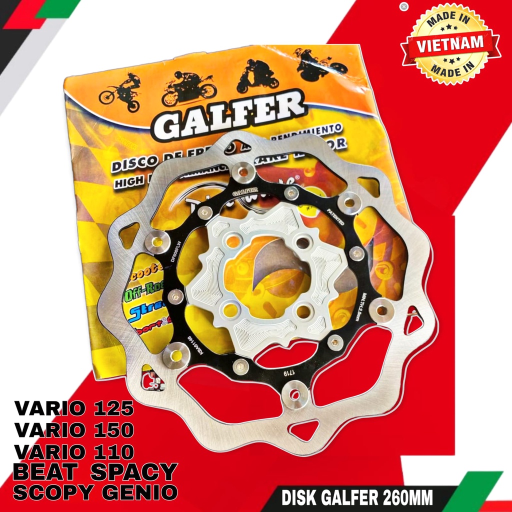 Vietnam 260MM GALFER Disc | Vario DISC DISC DISC DISC DISC GENIO DISC ...