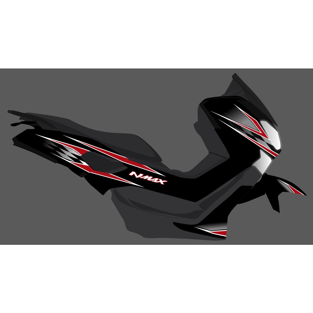 Striping STICKER NMAX OLD 155 Transparent RACE RIDE | Shopee Malaysia